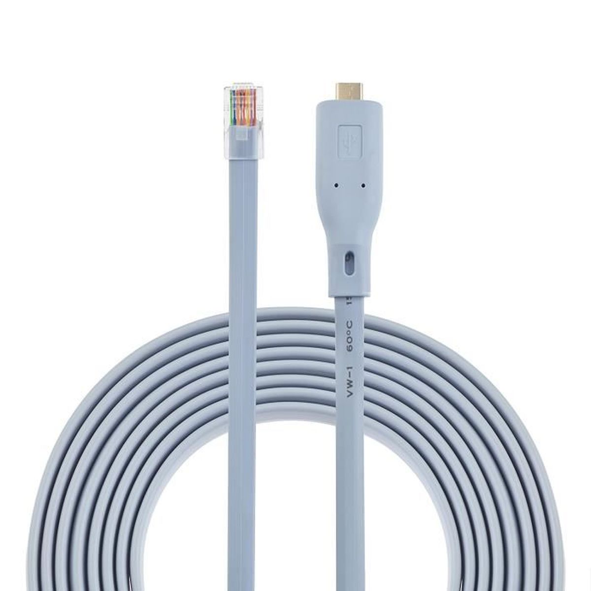 Cisco Console Cable New Type C USB to RJ45 - 1.8M (6 ft) FTDI Chip ...