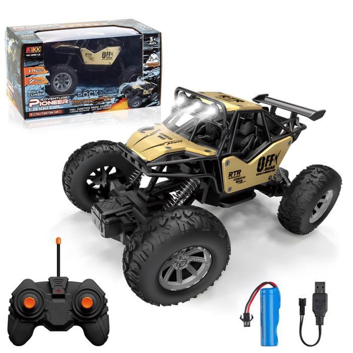 RC Voiture Télécommande Jouets pour Enfants Voitures en Alliage Haute ...