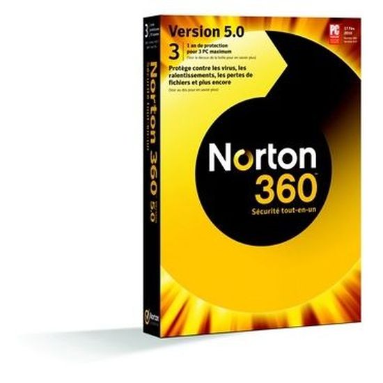 NORTON 360 V5 - Cdiscount Informatique