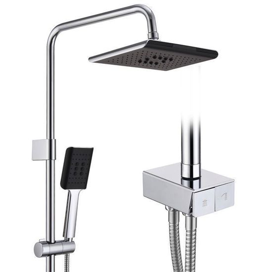 HOMELODY Colonne de Douche sans Mitigeur, Kit de Douche avec Tête de ...
