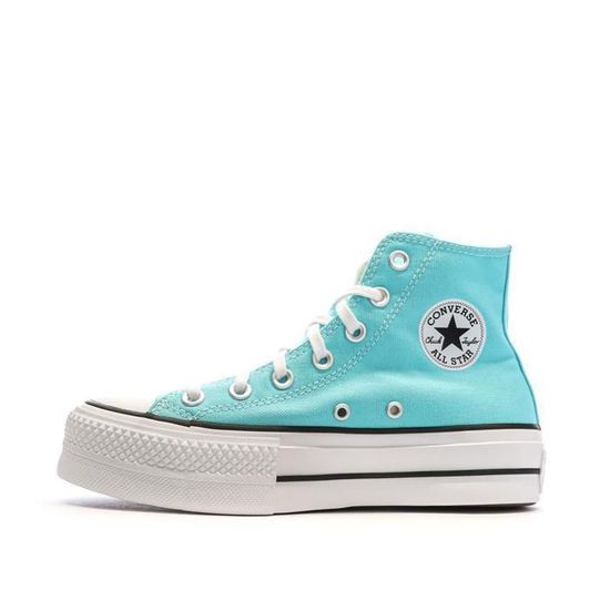 Baskets Turquoises Femme Converse Chuck Taylor All Star Lift Turquoise ...