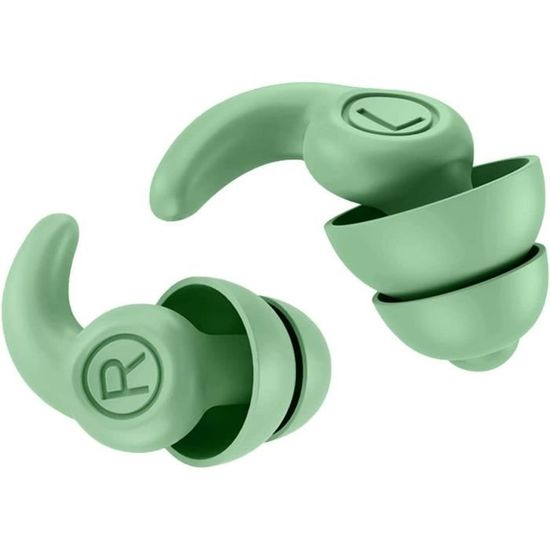 2 Pcs Bouchon d'oreille à réduction de Bruit Bouchons d'oreilles ...