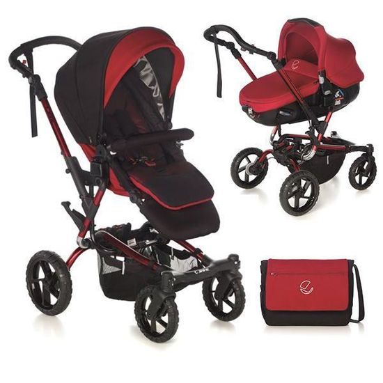 Poussette Combinée Jane Crosswalk Matrix Red 2018 - Cdiscount ...