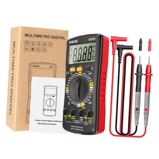 Multimètre Automobile 1 Jeu Multimètre Digital Testeur Numérique ...