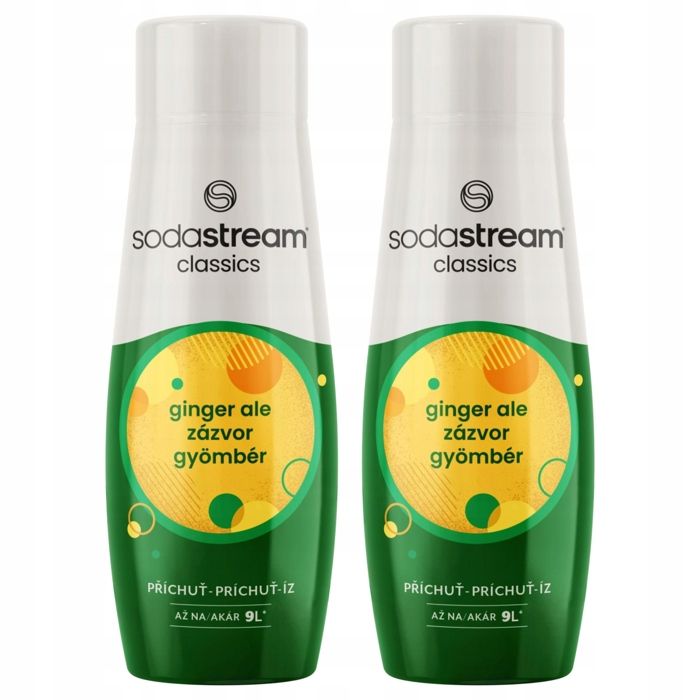 Sirop concentré de jus SodaStream Ginger Ale 2 pièces. - Cdiscount ...