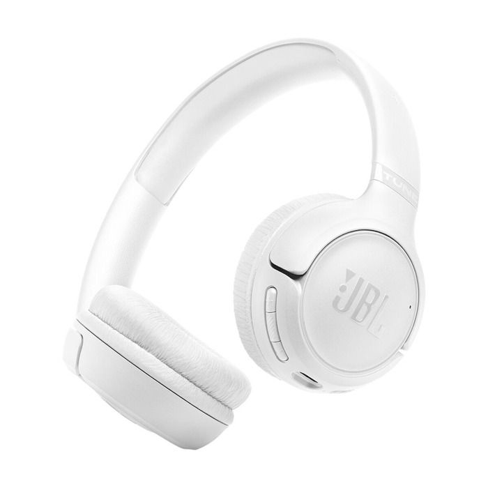 Casque audio Jbl Tune 535BT Blanc, supra-auriculaire Bluetooth sans fil ...