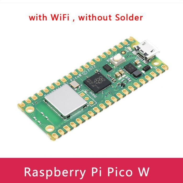 Pico w - Raspberry Pi Pico W Avec Carte De Développement Wifi Sans Fil, Pico Kits ,pico H Avec ...