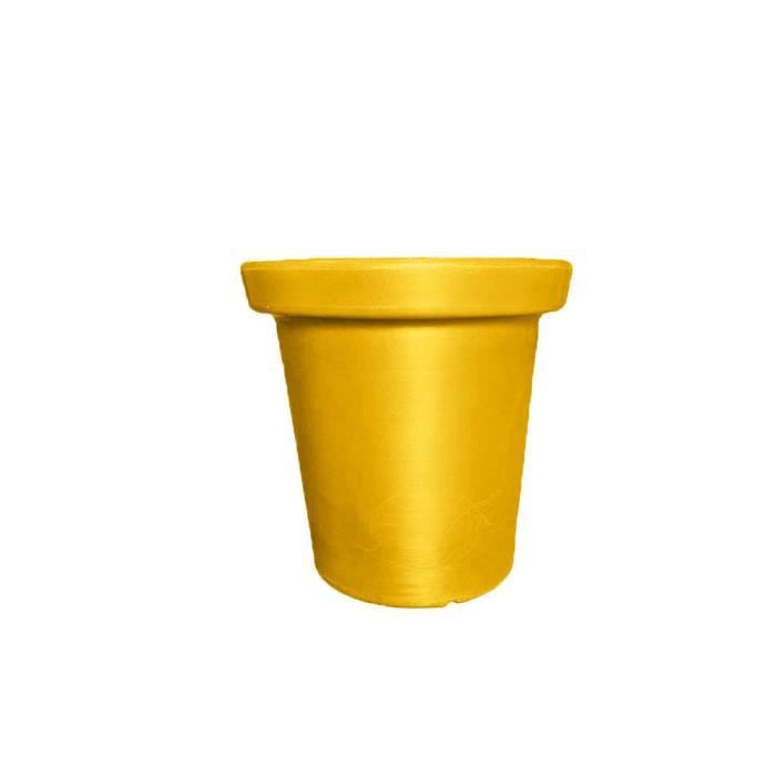 POT DE FLEURS ROND XXL DELIGHT 75LJaune mangue Jaune Mangue - Cdiscount ...