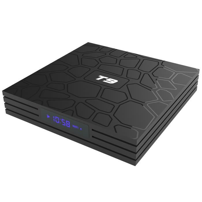 T9 Smart TV BOX Android 8.1 4G+32G Cortex A53,Quad Core support 4K H ...