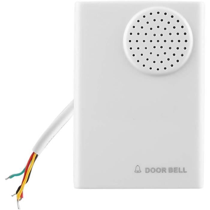 Sonnette, Carillon De Sonnette Filaire Durable 12V Pour Système De ...
