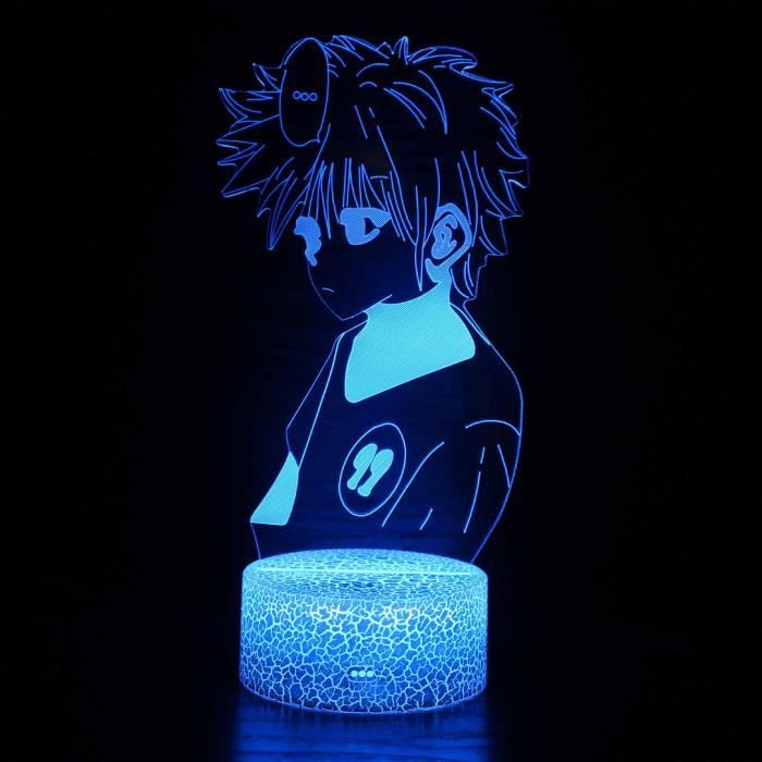 Lampe 3D Hunter X Hunter Killua Gon Hisoka Chrollo Feretailers ...