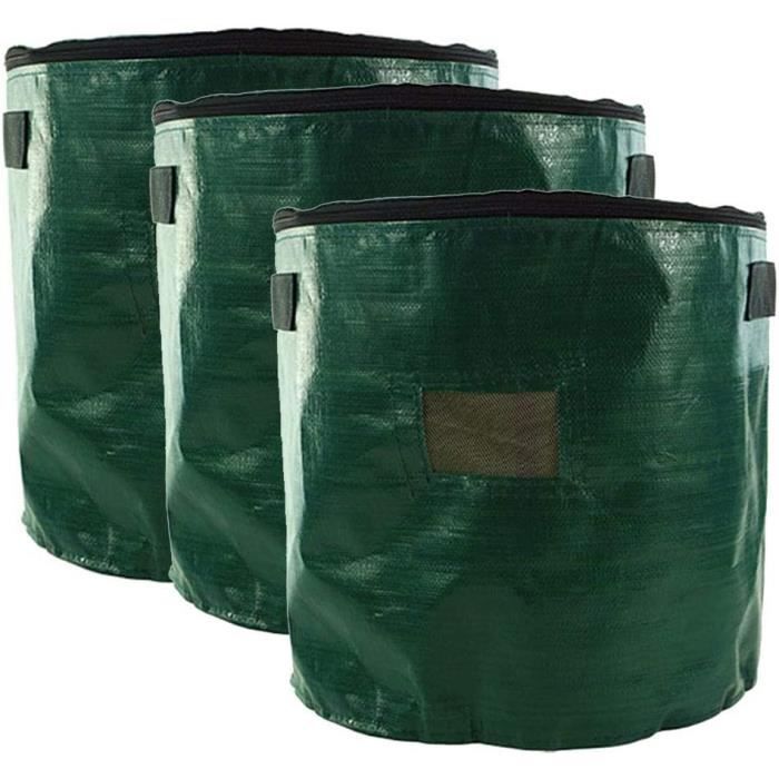 Composteur de Cuisine, Sacs à ordures de Jardin réutilisables, Bacs à ...