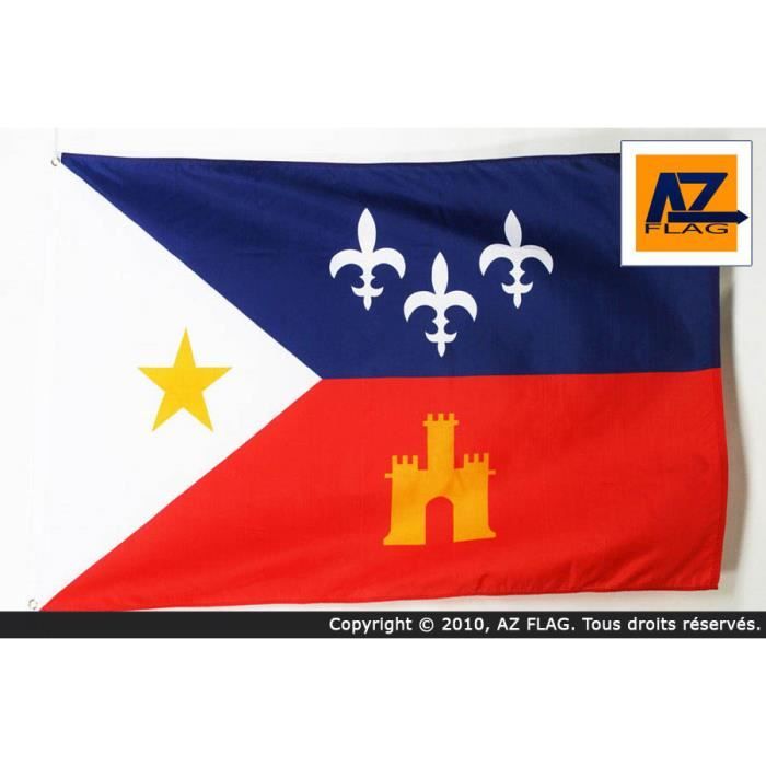 Drapeau Acadie 150x90cm - acadien Haute qualité - Cdiscount