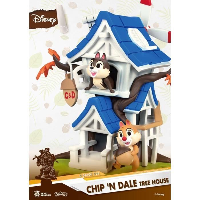 Figurine DISNEY - D-Select - Chip'n Dale Tree House - 16cm - Cdiscount ...