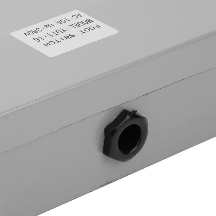 Interrupteur à pédale - FDIT - Ydt1-16 - 2 boutons - Alliage - Finition brillante - Cdiscount ...