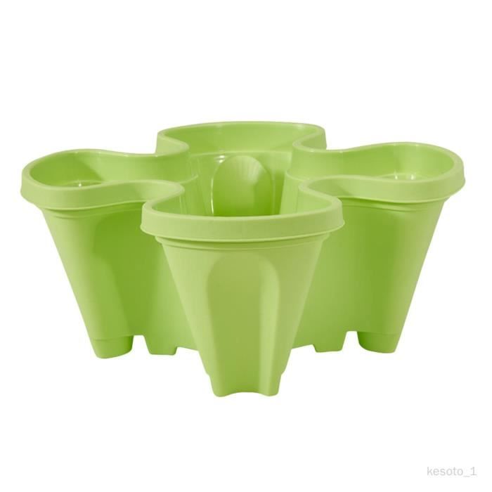 Fleur mobile Pot Plateau avec Soucoupe Usine Flexible Ronde Coaster ...