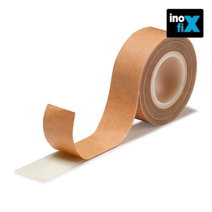 Ruban adhésif transparent double face avec maille renforcée 19mmx1,5m ...