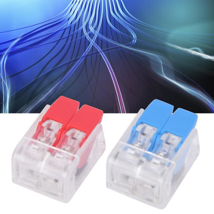 Minifinker Connecteur de câble de fil électrique à ajustement poussé ...