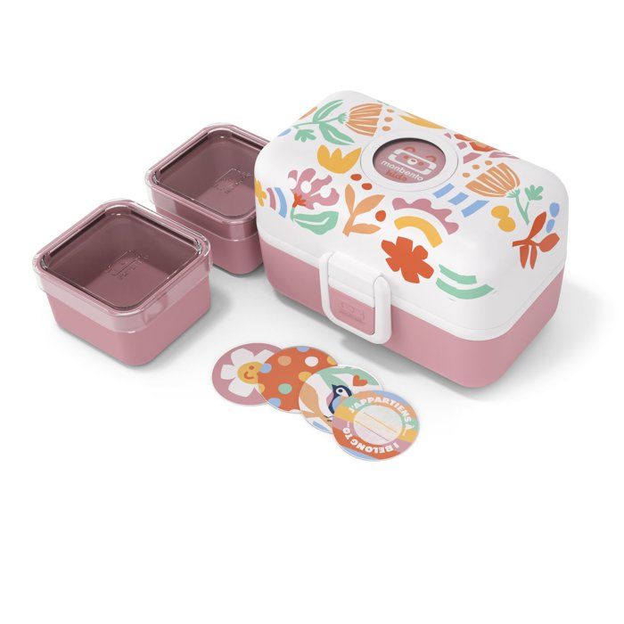 MONBENTO - Lunch Box Enfant - Boîte Repas et/ou Goûter 3 Compartiments ...