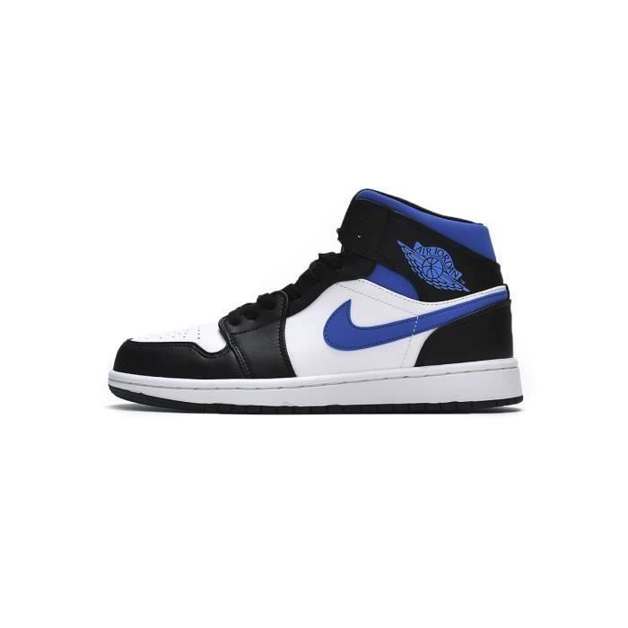 Basket niikke Airs Jordann 1 Low gang Chaussures PS5 White Grey Black ...