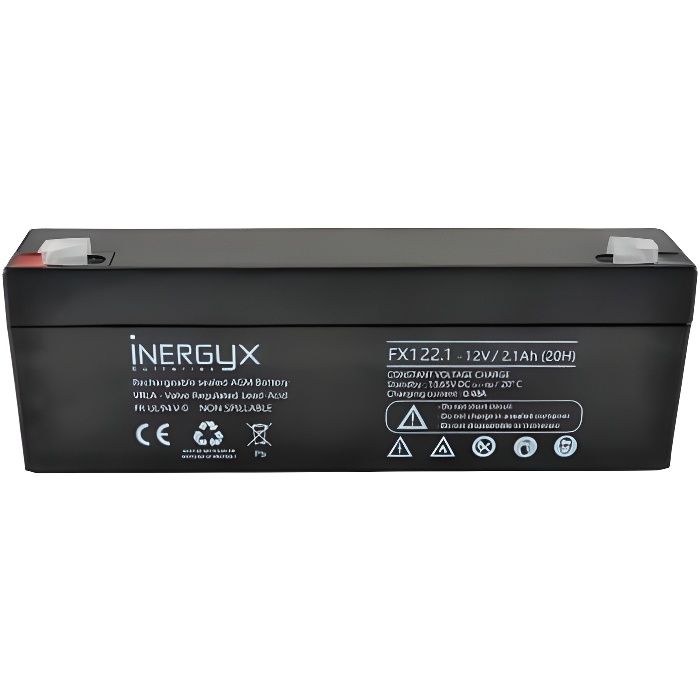 Paradox - Batterie Inergyx 12V 2.1Ah - Cdiscount Bricolage
