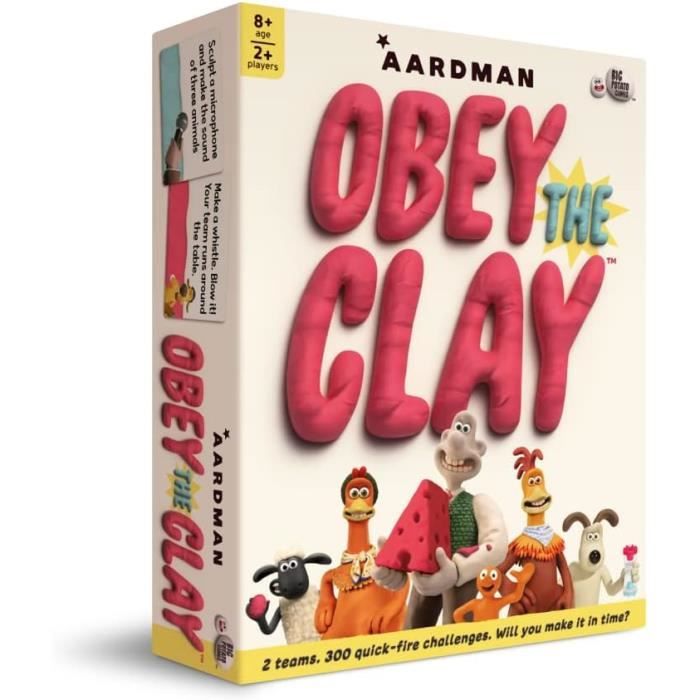 Obey The Clay : Wallace And Gromit, Shaun Le Mouton, Jeu Familial ...