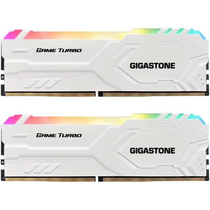 Ddr4 Ram Blanc Rgb Game Turbo Desktop Ram 32Gb(2X16Gb)Ddr4 Ram 32Gb ...