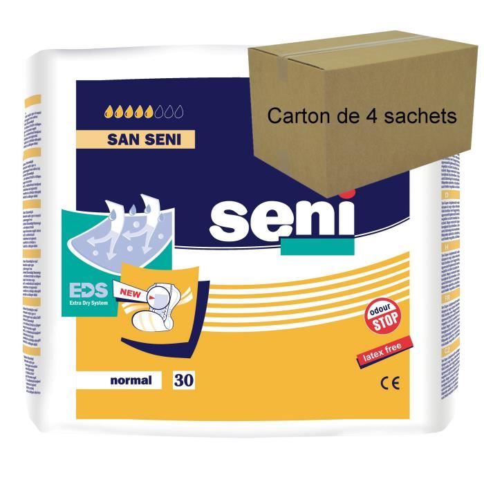SENI SAN (PROTECTION ANATOMIQUE) NORMAL CARTON DE 120 PROTECTIONS ...