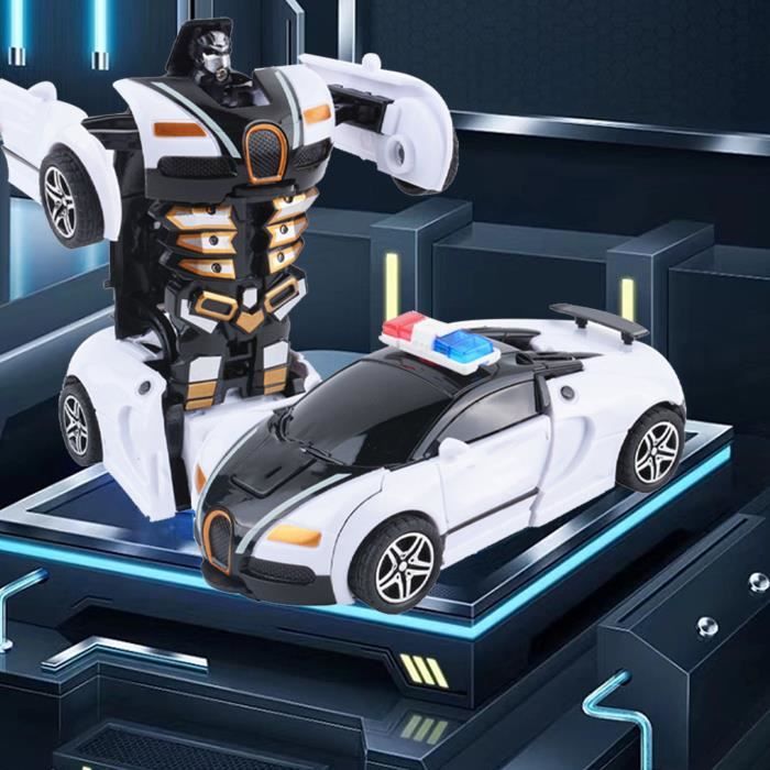 Vvikizy Jouet Voiture Transformable Robot Car Toy - Sturdy Inertia ...