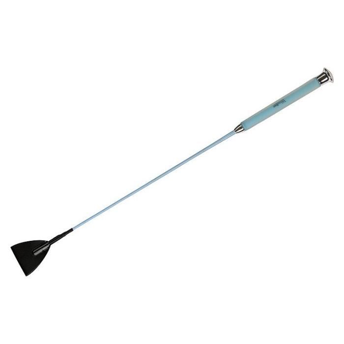 Cravache équitation pour cheval Whip & Go Jump Gel - bleu ciel - 65 cm ...