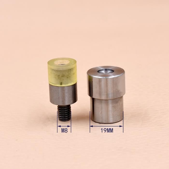 RIVET,Mold-6MM--Moule à Rivets métalliques. Attaches de porte monnaie ...