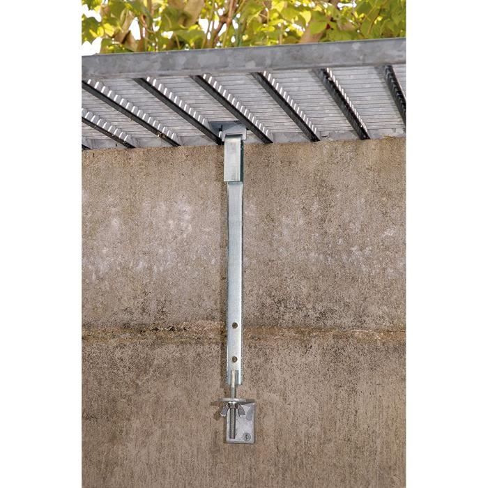 901646 Verrou de sécurité pour soupirail en acier brut, surface ...