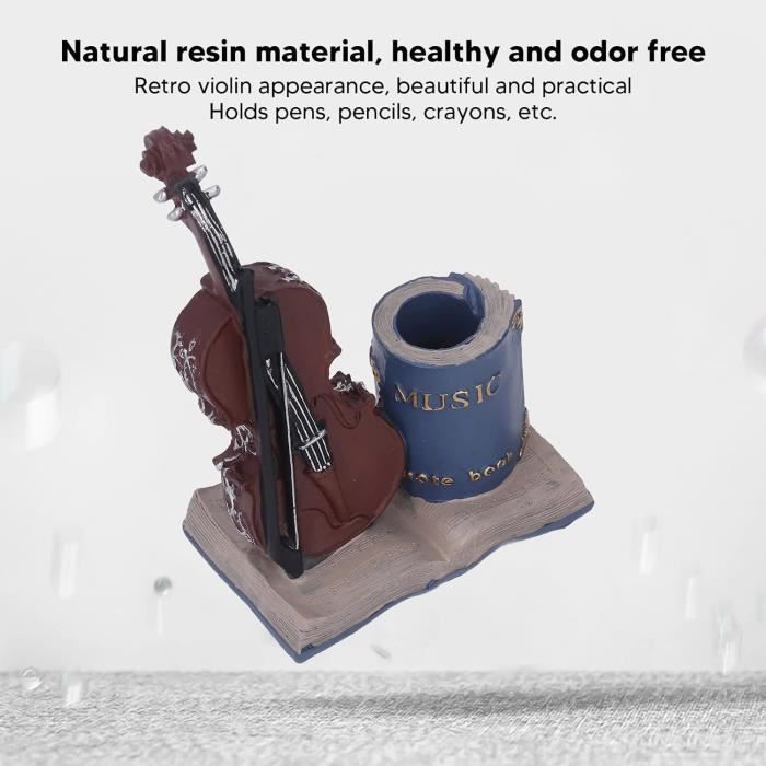 Porte-Crayon D'Instrument De Musique En Résine, Porte-Stylo Rétro Sain ...