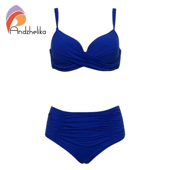 MAILLOT DE BAIN,Andzhelika – maillot de bain Sexy pour femmes, ensemble ...