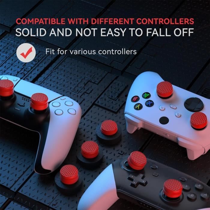 Capuchon Joystick Pour Ps5-Ps5 Edge Manette,Thumb Grip Thumbstick Cap ...