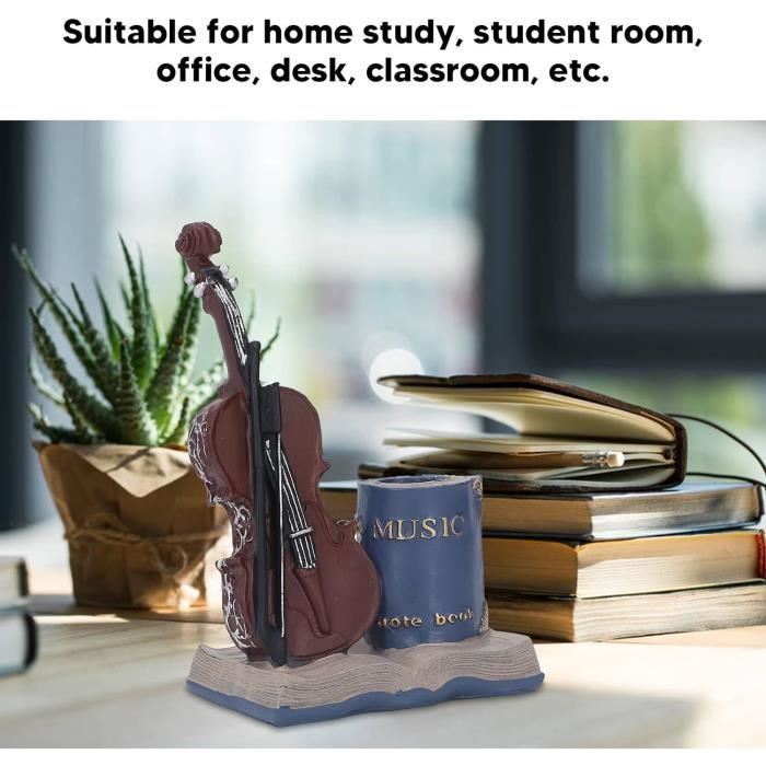 Porte-Crayon D'Instrument De Musique En Résine, Porte-Stylo Rétro Sain ...