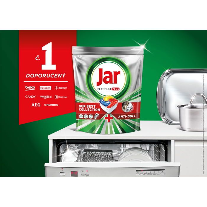 JAR Platinum Plus Lemon 54 ks - Cdiscount Electroménager