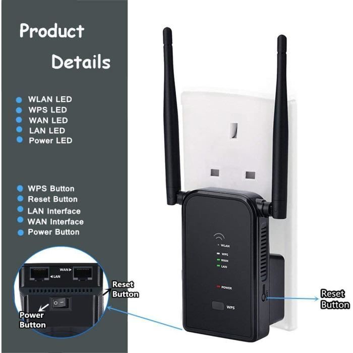 WiFi Blast RéPéTeur sans Fil Wi-FI Range Extender 300mbps Wifiblast ...