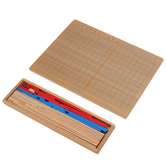 ESTINK Tableau d'addition et de soustraction Montessori Math Toy Math ...