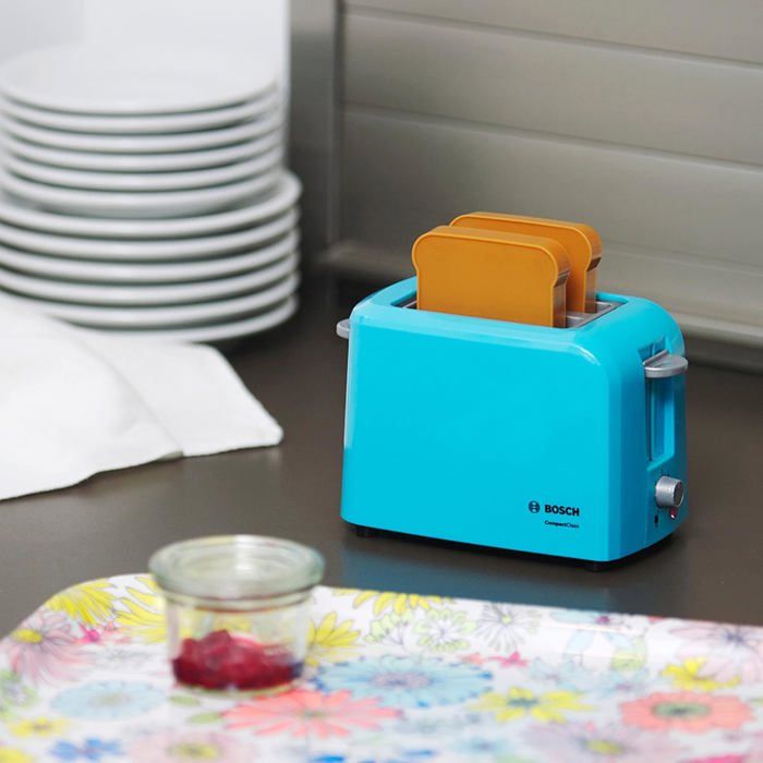 Grille-Pain Jouet Bosch avec Fonction Mécanique et 2 Tranches Factices ...