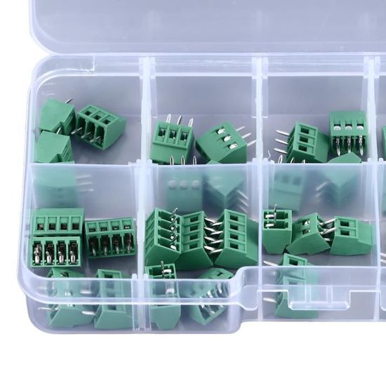 HURRISE Connecteur de borne à vis Kit de Connecteurs de Bornes à Vis ...