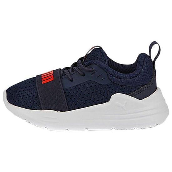 Basket à Lacets Puma Wired Run Ac - Marine/Rouge Marine/rouge ...