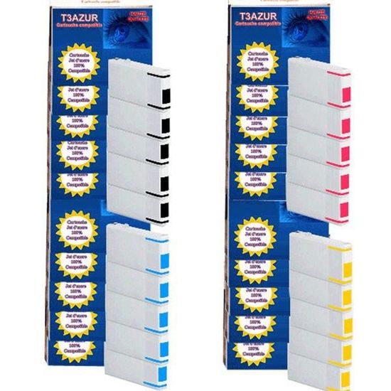 20 Cartouches Epson T7021- T7022 - T7023 - T7024 XL - Compatibles - Cdiscount Informatique