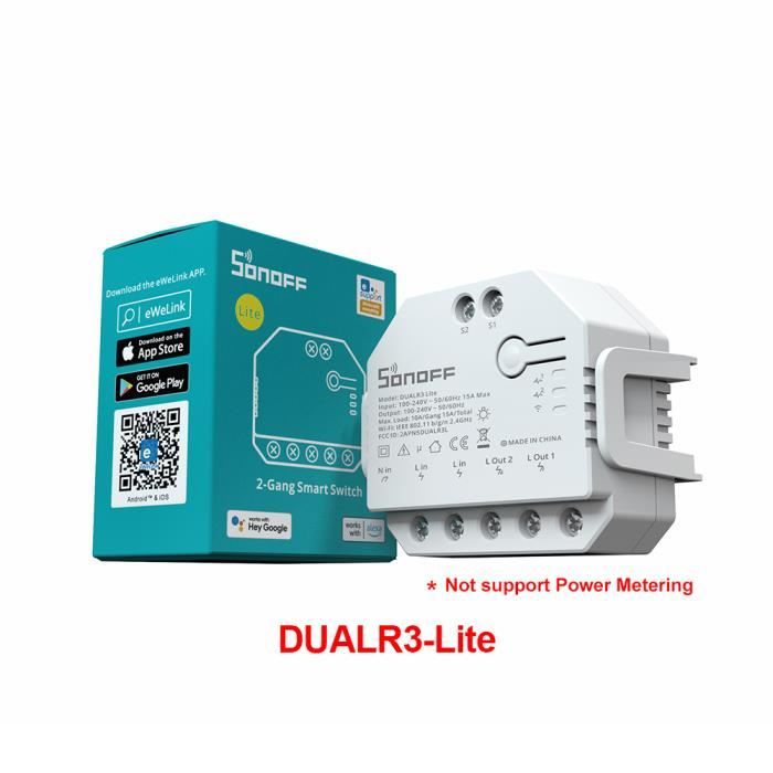 SONOFF DUALR3 Lite-SONOFF-MINI Joli Intelligent R3 Lite,, Technologie ...