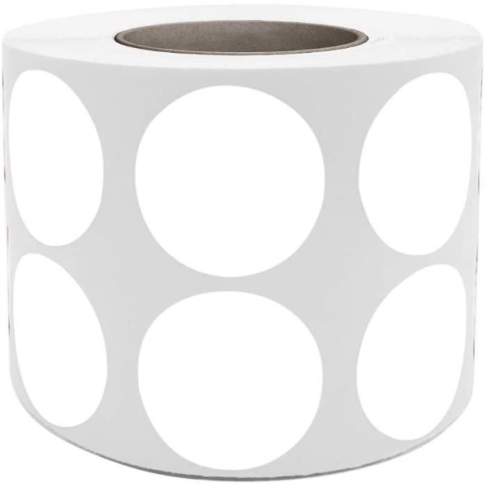 Rouleaux d'étiquettes ronds en couleurs assorties 19 mm \u2013 ...