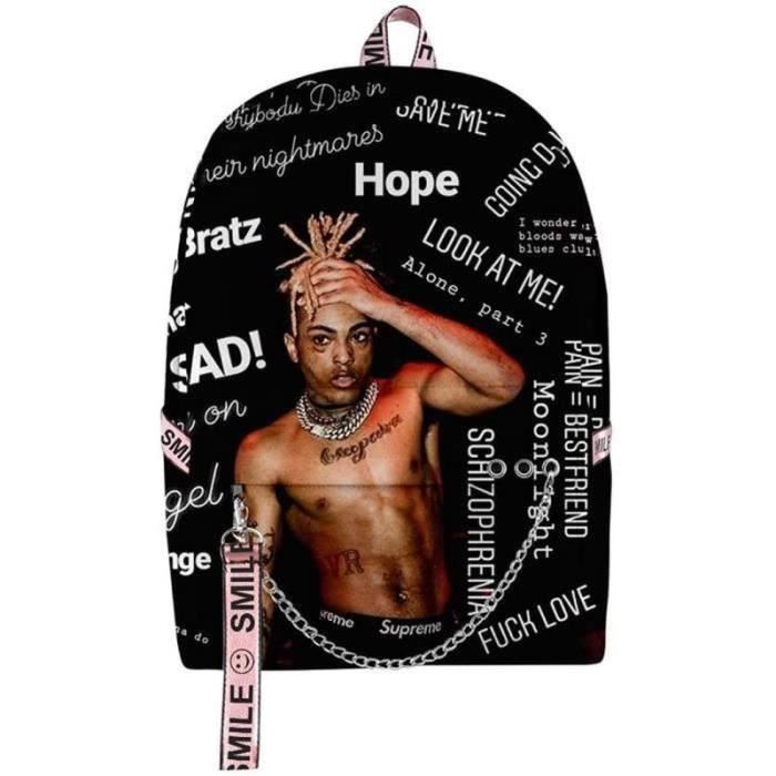 Xxxtentacion Sac Dos Couleur contraste Cartable tudiant lger allger Le ...
