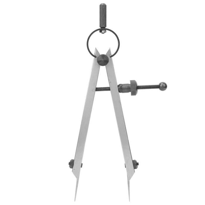 Compas de ligne Boussole à double espacement des aiguilles en acier au ...