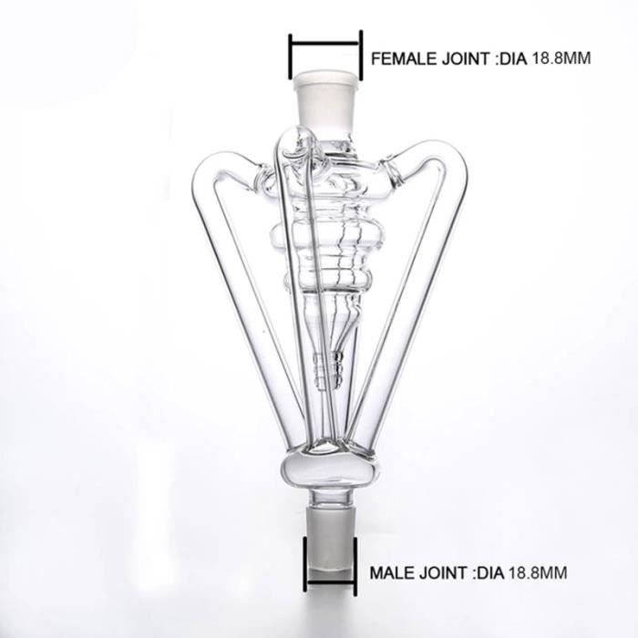 Chicha,Connecteur de narguilé en verre, collecteur d'huile de tabac ...