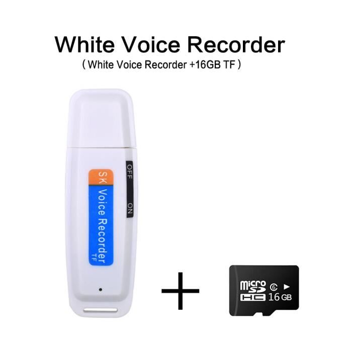 Dictaphones,Mini Dictaphone USB,petit disque U,enregistreur vocal ...