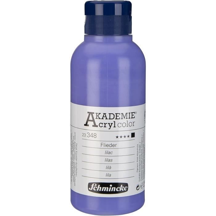 Akademie® Acryl Color, Lilas 250 Ml, 23348027, Peinture Acrylique Pour ...